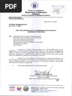 SHS Organizational Structure Guidelines | PDF | Teachers | Curriculum