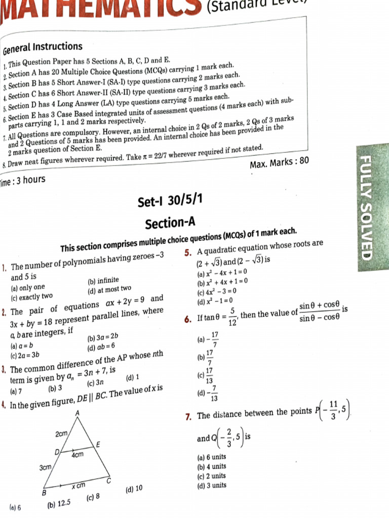 Maths Sample Paper 2 | Download Free PDF | Sphere | Classical Geometry