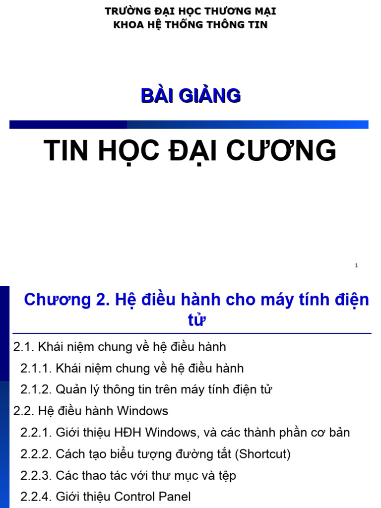 TinDC Chuong II | PDF