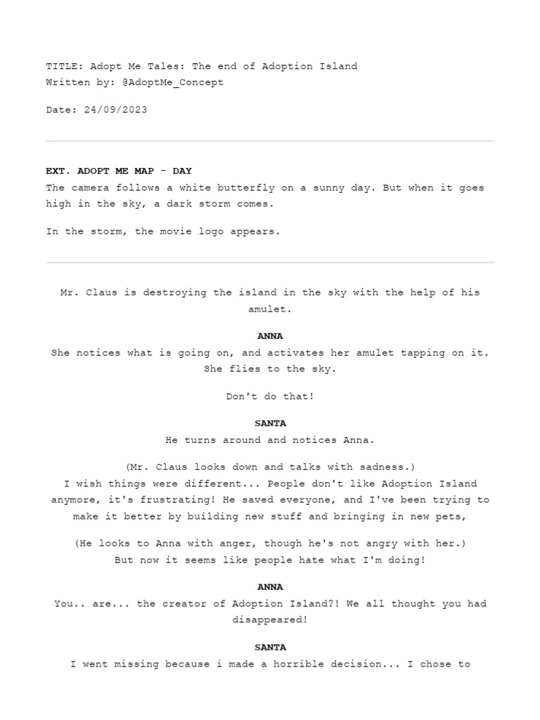 Final Script | PDF