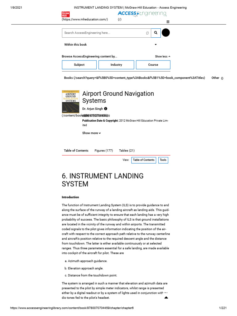 6. INSTRUMENT LANDING SYSTEM | PDF | Modulation | Antenna (Radio)