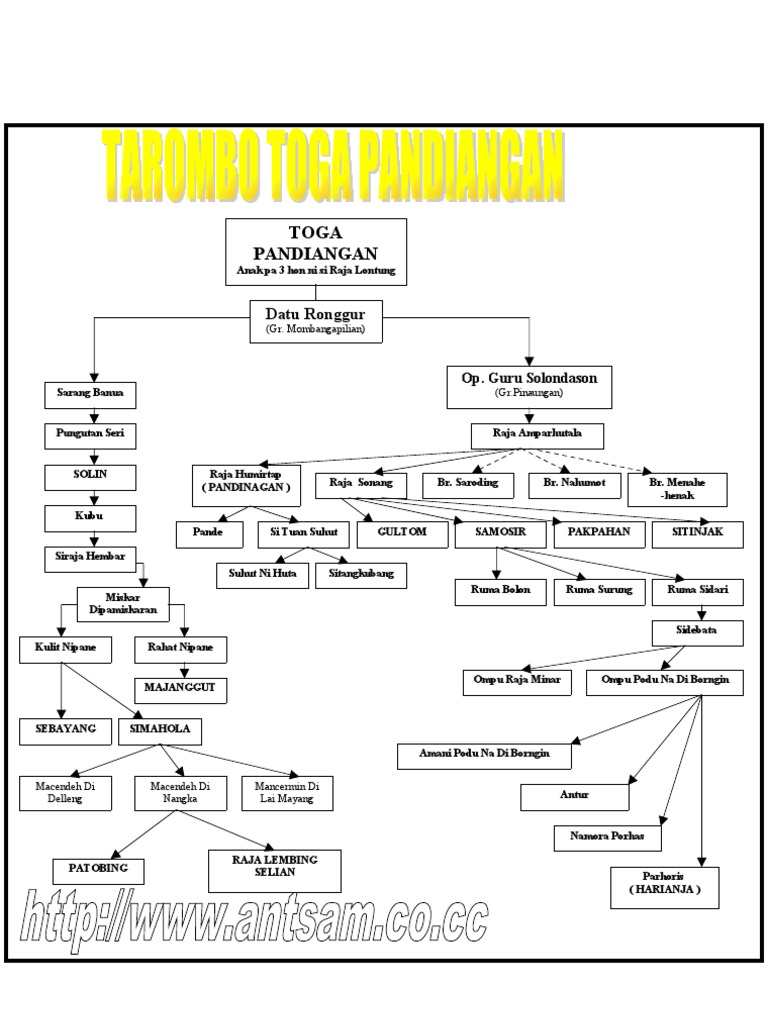 Tarombo Toga Pandiangan | PDF