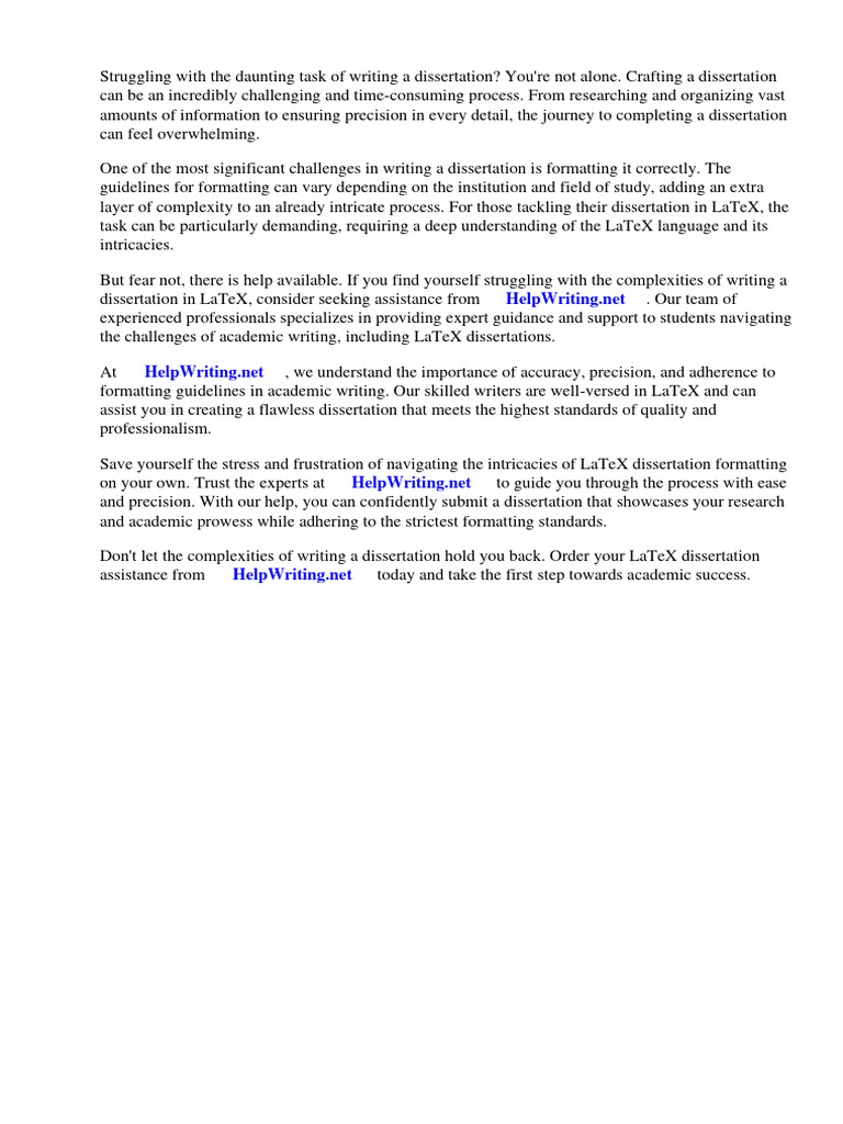 Eth Dissertation Latex Vorlage | PDF | Thesis