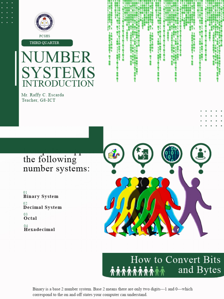 Number System Grade 8 For Upload | PDF | Byte | Bit