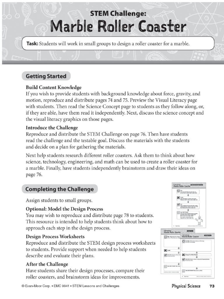 Marble Roller Coaster | PDF
