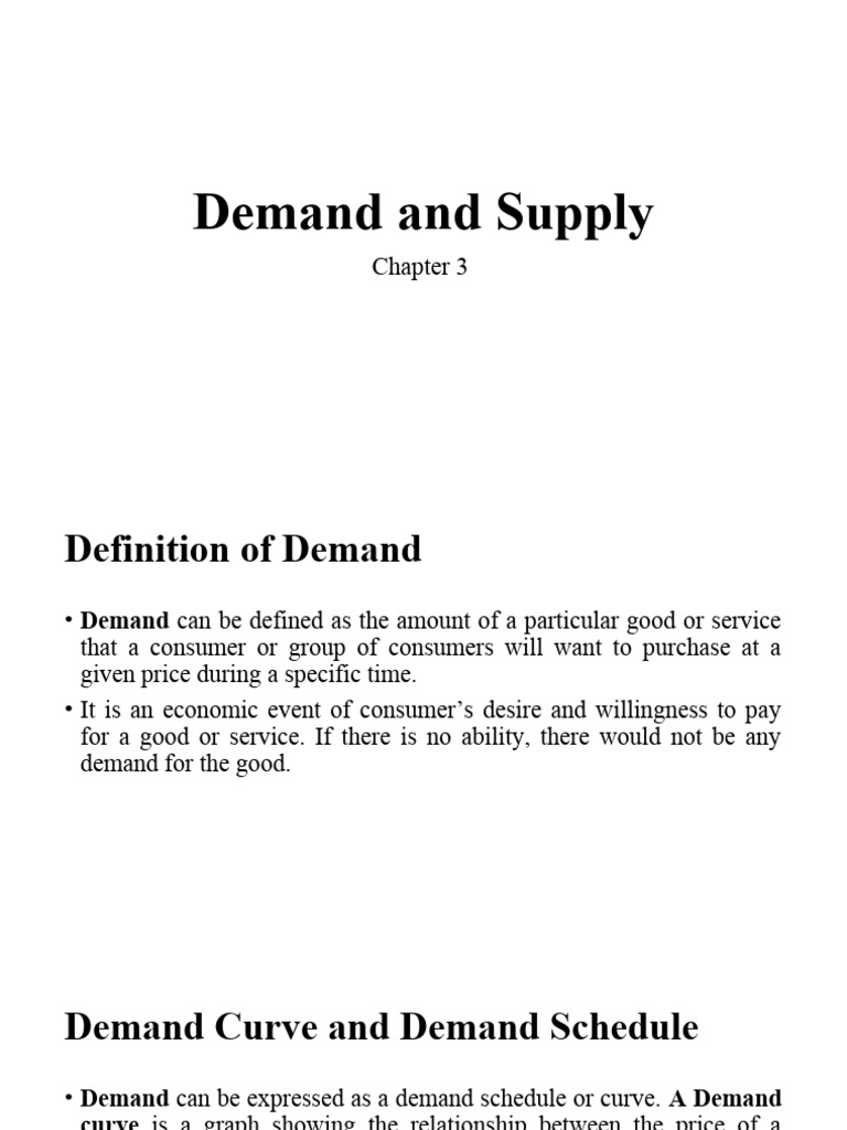 Basic Eco 3 | PDF | Demand | Demand Curve
