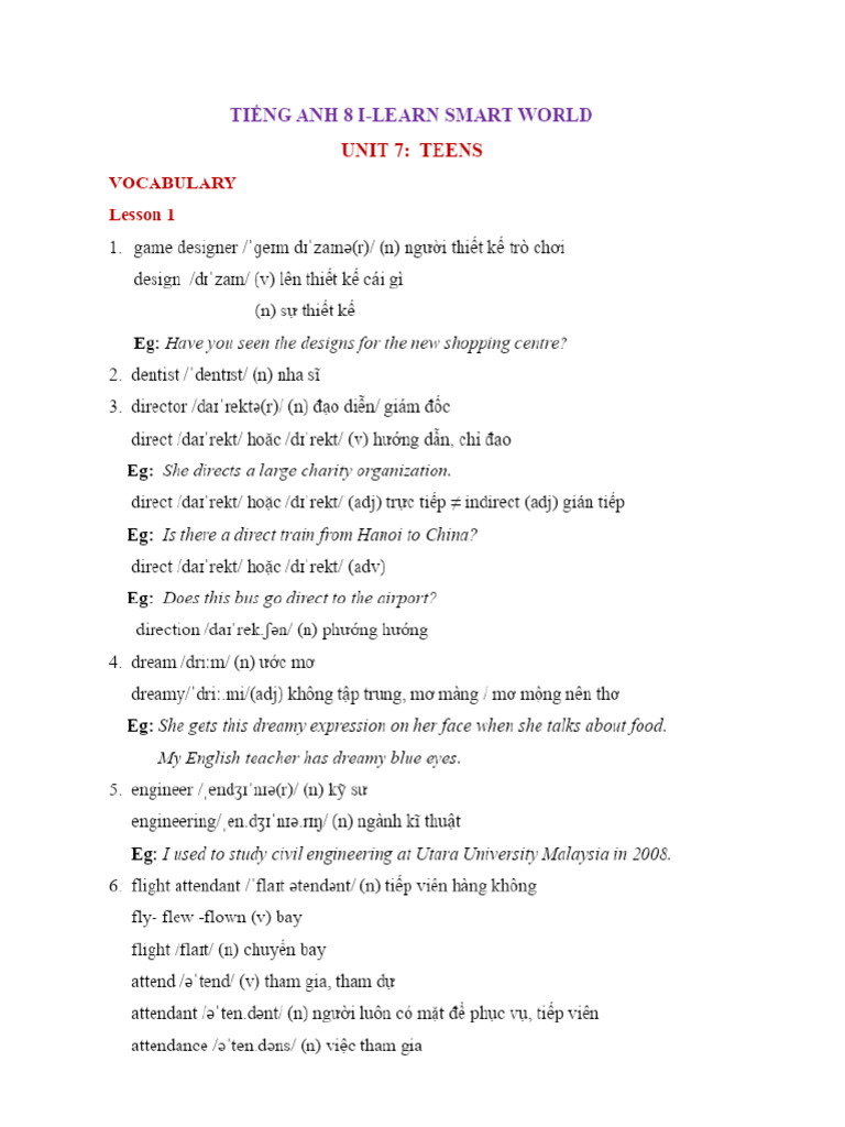 L P 8 SW Unit 7 | PDF