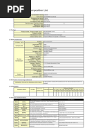 TSCA Declaration Template | PDF
