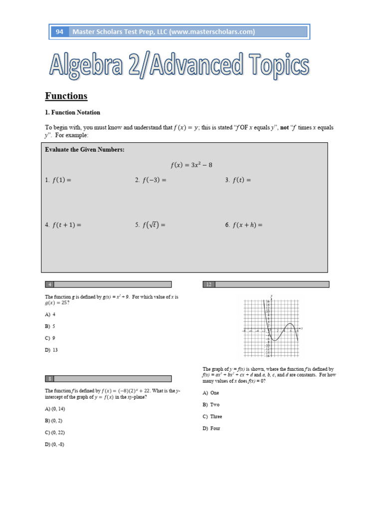 Algebra 2 Notetaking Guide | PDF | Quadratic Equation | Polynomial
