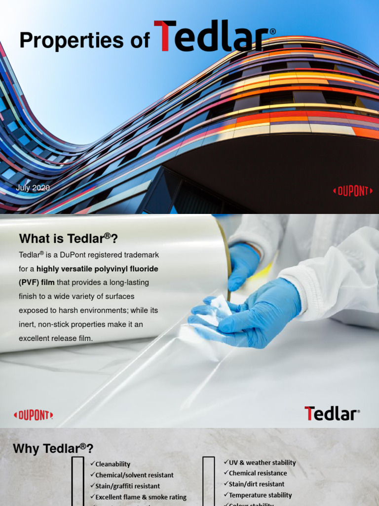 Tedlar Properties | PDF | Chemical Substances | Materials