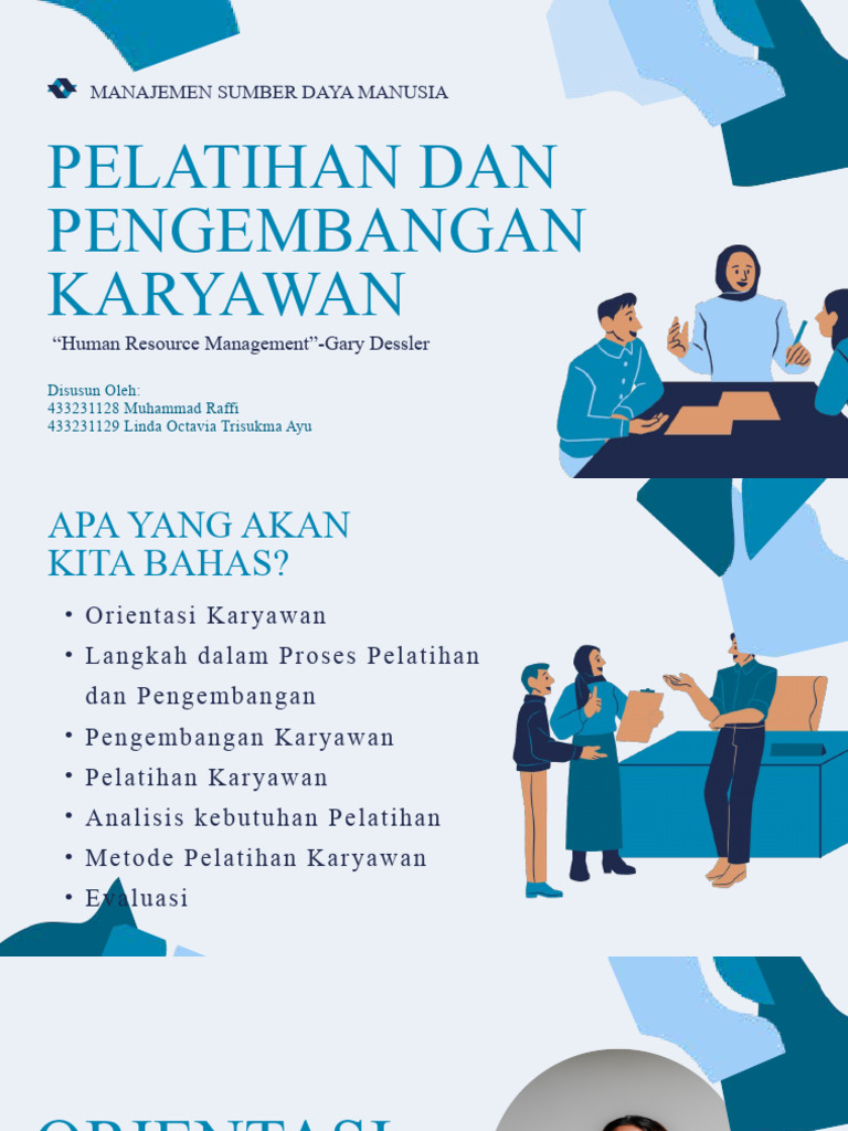 Pelatihan & Pengembangan Karyawan | PDF | Karier & Perkembangan