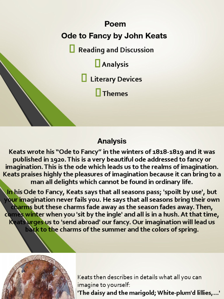 WEEK 20 SLIDES.pptx (1) | PDF | John Keats | Poetry
