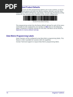 Datalogic QW2500 | PDF | Barcode | Ascii