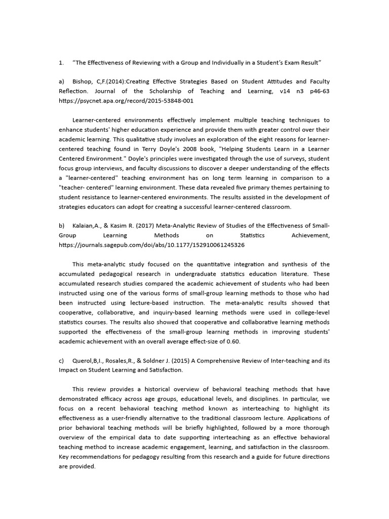 RRL | PDF | Learning | Educational Technology