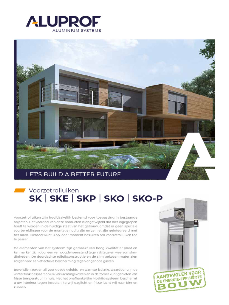 Voorzetrolluiken SK SKP Sko NL 0 | PDF