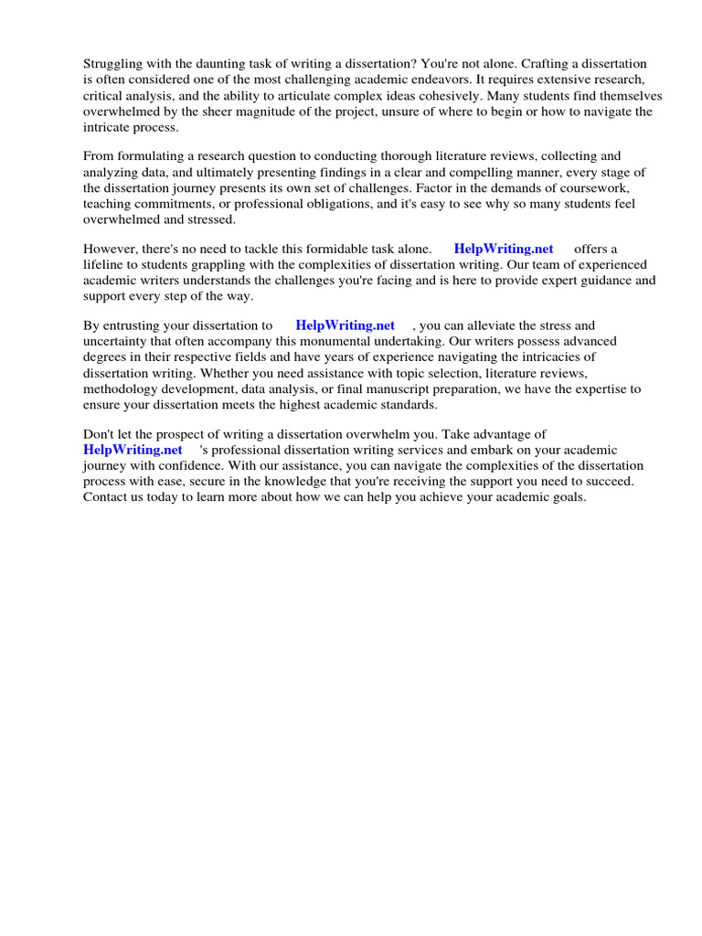 Dissertation Journal Format | PDF | Thesis | Citation