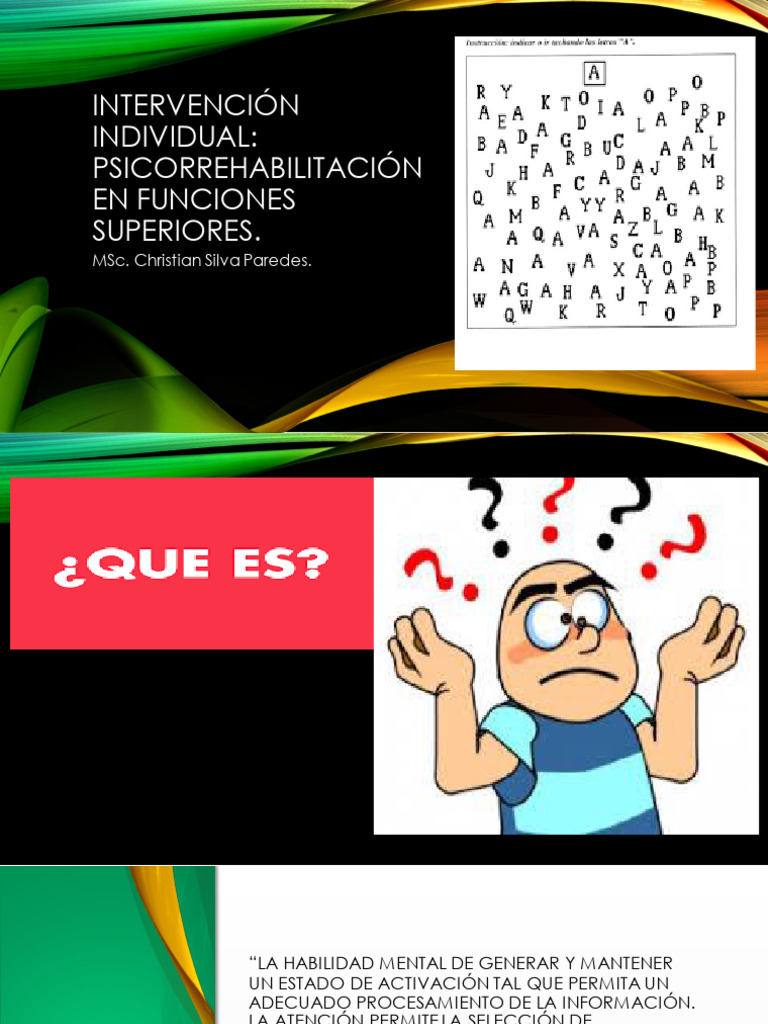 Intervención Individual, Psicorrehabilitación. | Descargar gratis PDF ...