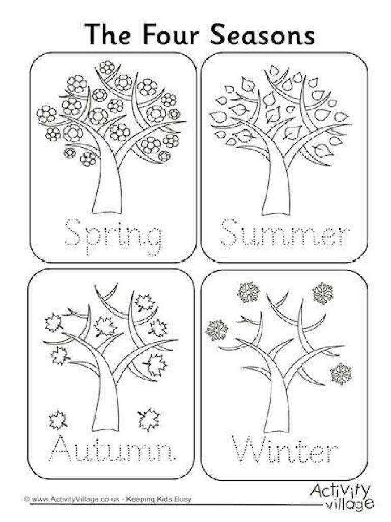 the four seasons trees | PDF