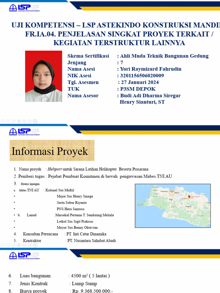 Ahli Muda Teknik Bangunan Gedung Jenjang 7 Reska Apriyanti | PDF | Teknologi & Rekayasa