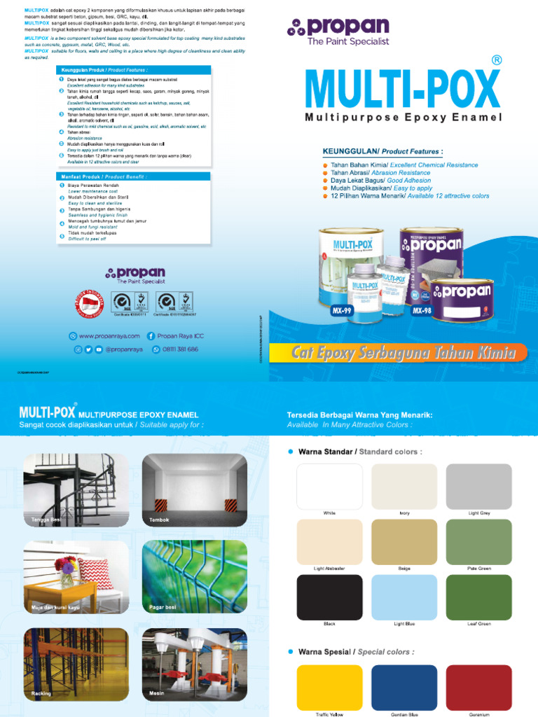 FA COLORCARD MULTIPOX Rev-Text | PDF