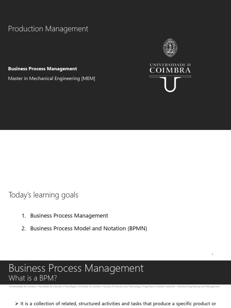 03B BusinessProcessManagement | PDF | Business Process Management | Systems Engineering