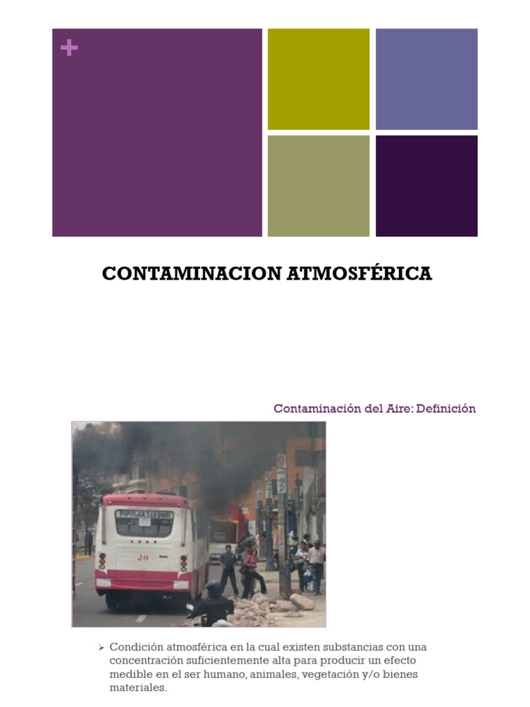 Contaminacion Leccion 3 | PDF | Contaminación | La contaminación del aire