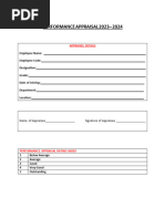 PMS Form | PDF | Performance Appraisal | Business