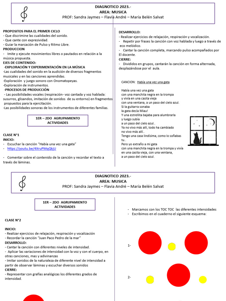 Diagnostico 23 | PDF | Ritmo | Canciones Diagnostico 23 | PDF | Ritmo | Canciones