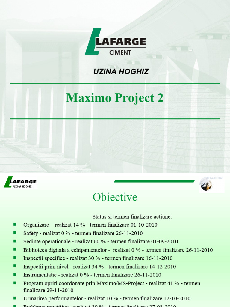 Maximo Project 2.0 | PDF