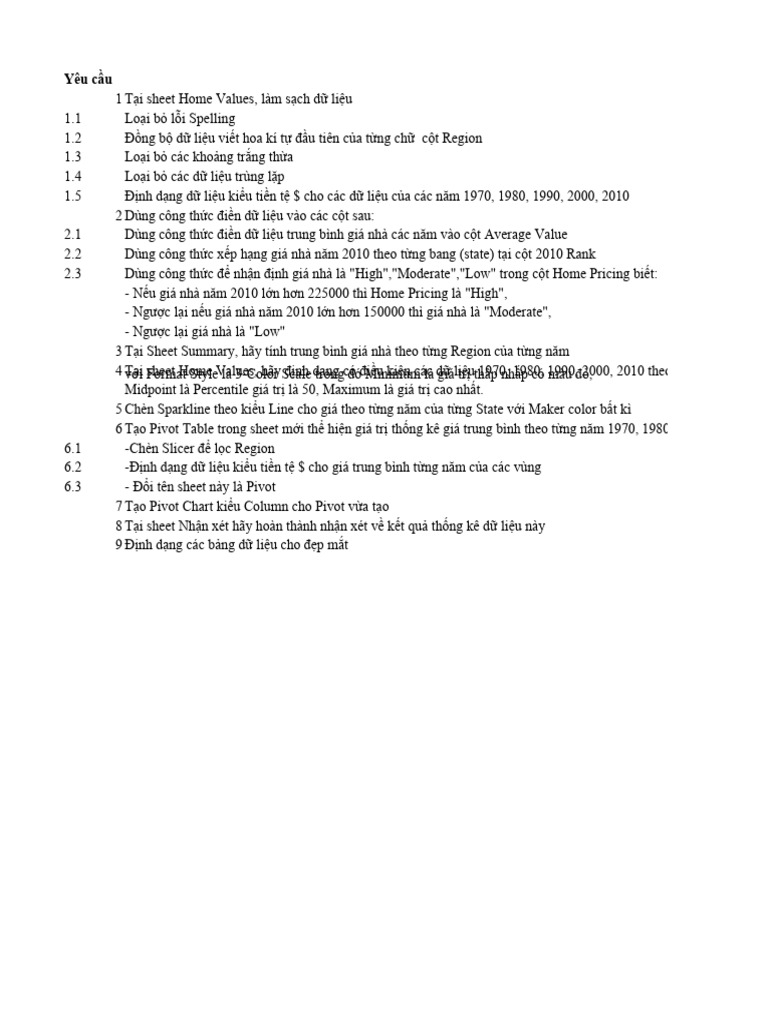 Bai Tap Tong Hop 3 | PDF