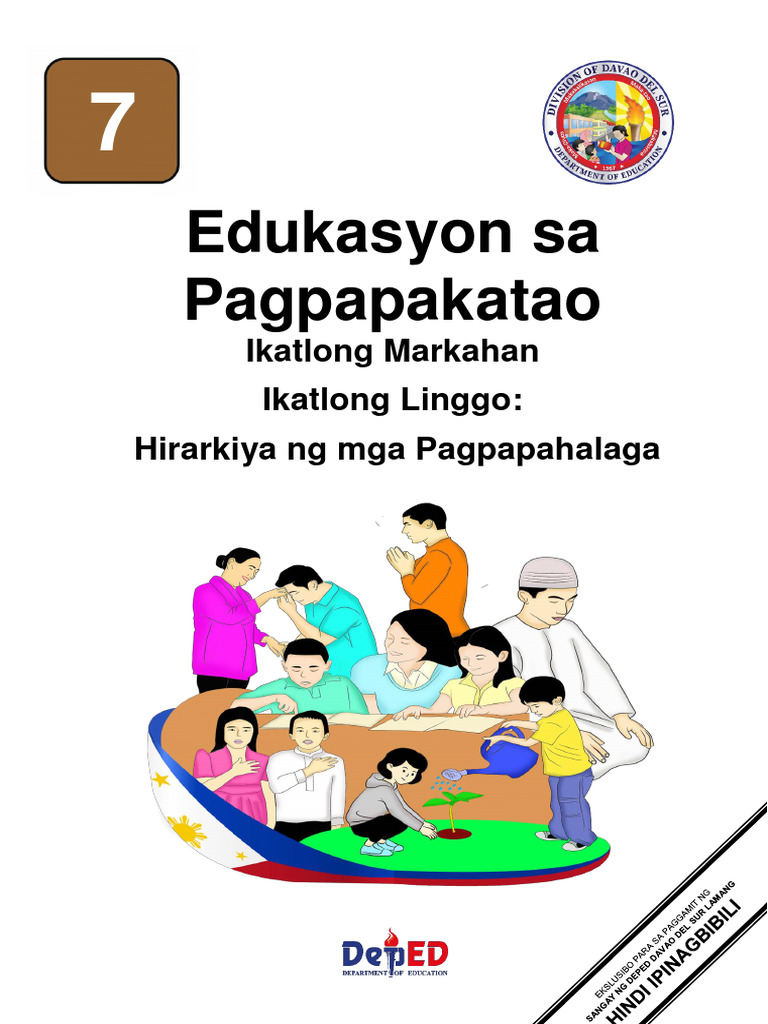 Esp 7 Quarter 3 Week 3 | PDF