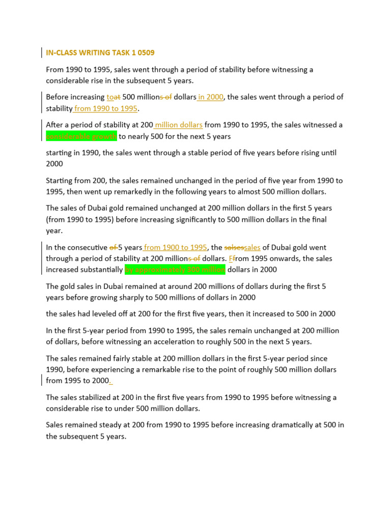 In-Class Writing Task 1 0509 | PDF | Economies | Macroeconomics