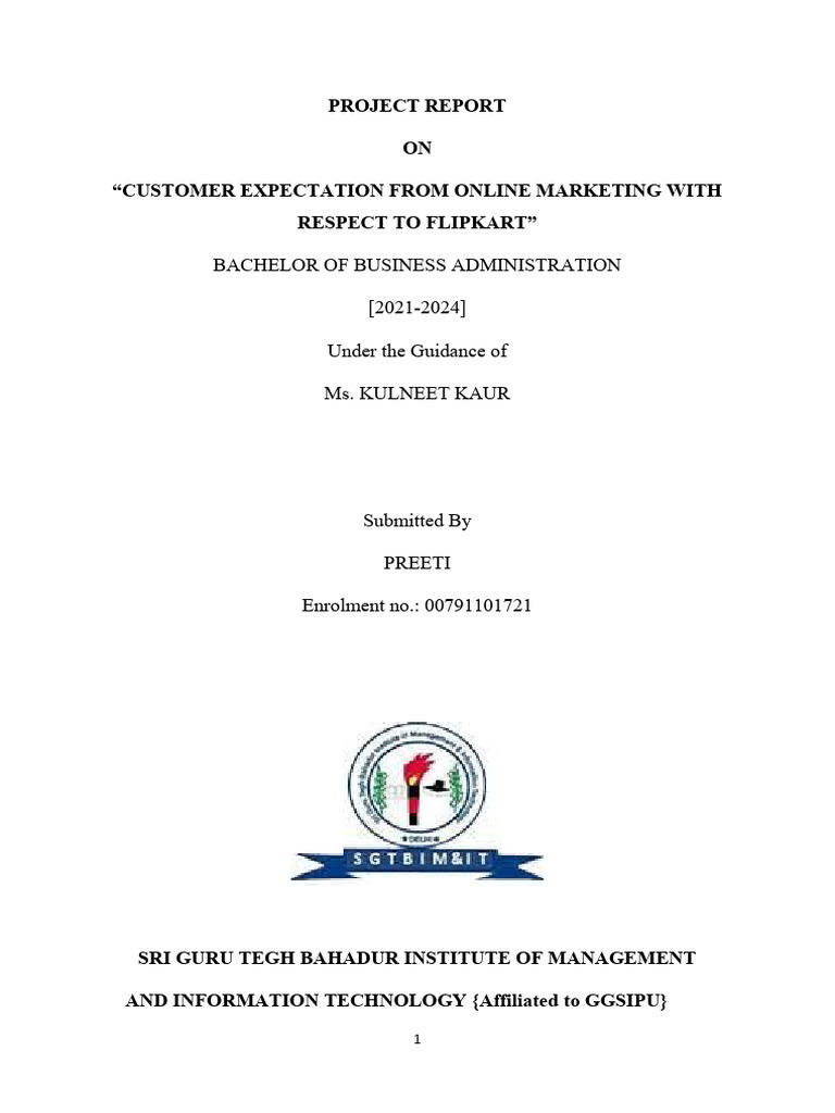 Minor Project | PDF | E Commerce | Online Shopping