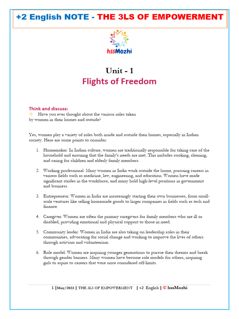 Hssreporter - Com - THE 3LS OF EMPOWERMENT | PDF | Woman | Empowerment