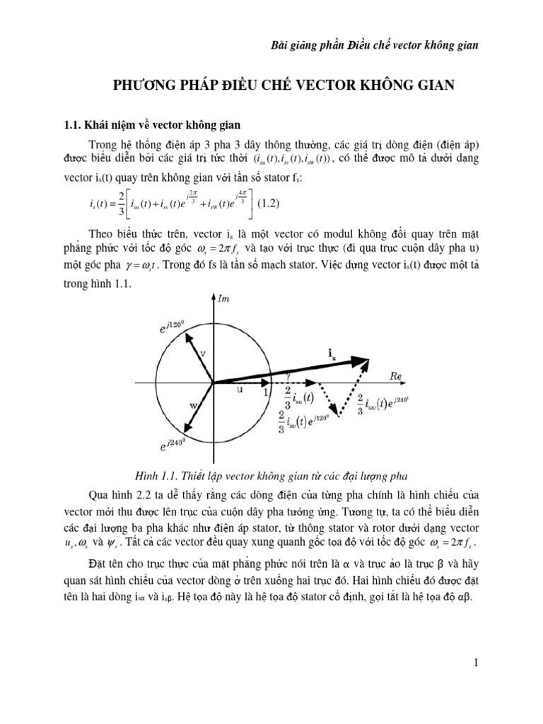 Điều Chế Vector Không Gian-6p | PDF
