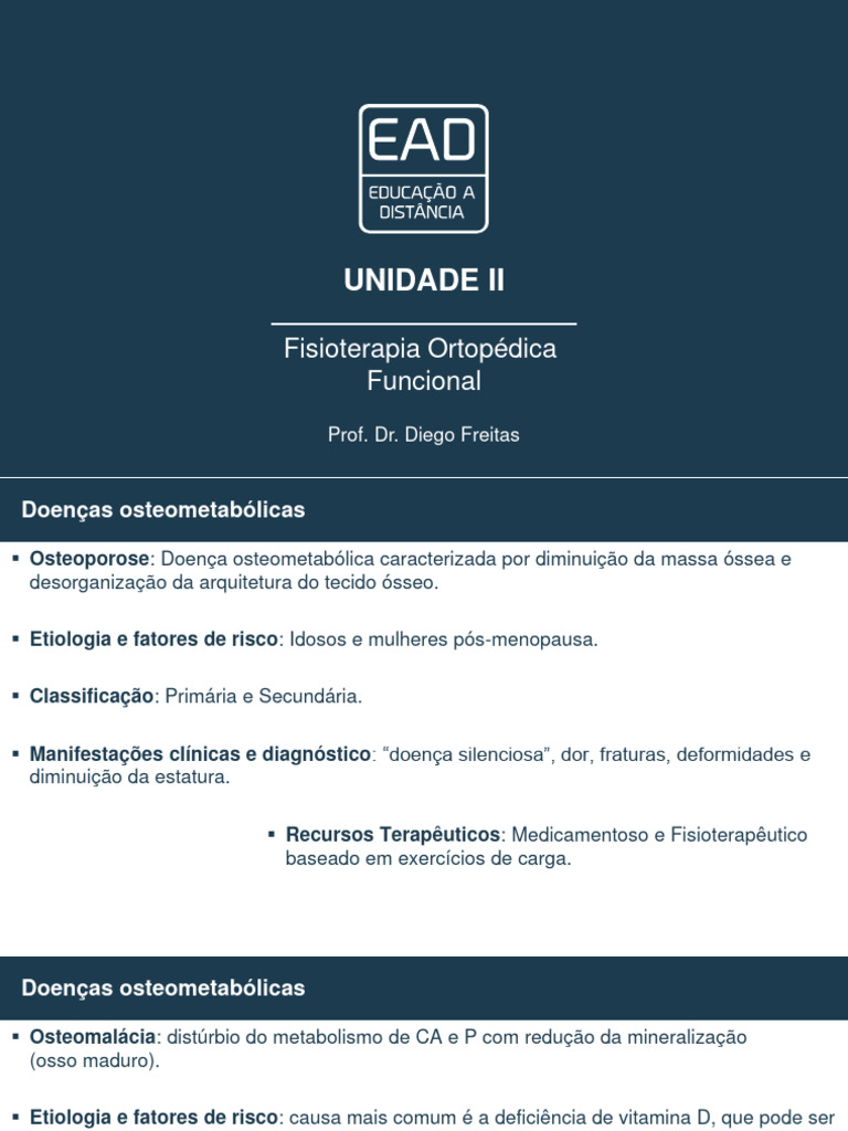 SLD 2 | PDF | Escoliose | Osteoartrite