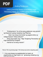 Mga Epekto NG Pananakop Sa Imperyong Aztec at | PDF