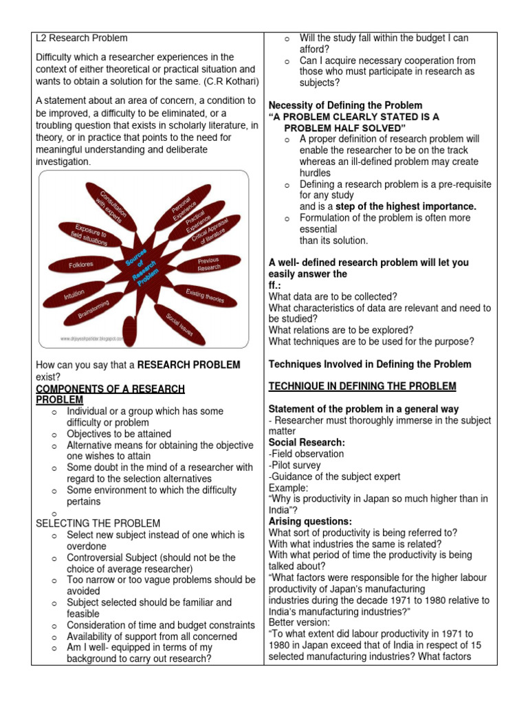 A Problem Clearly Stated Is A Problem Half Solved | PDF | Informed ...