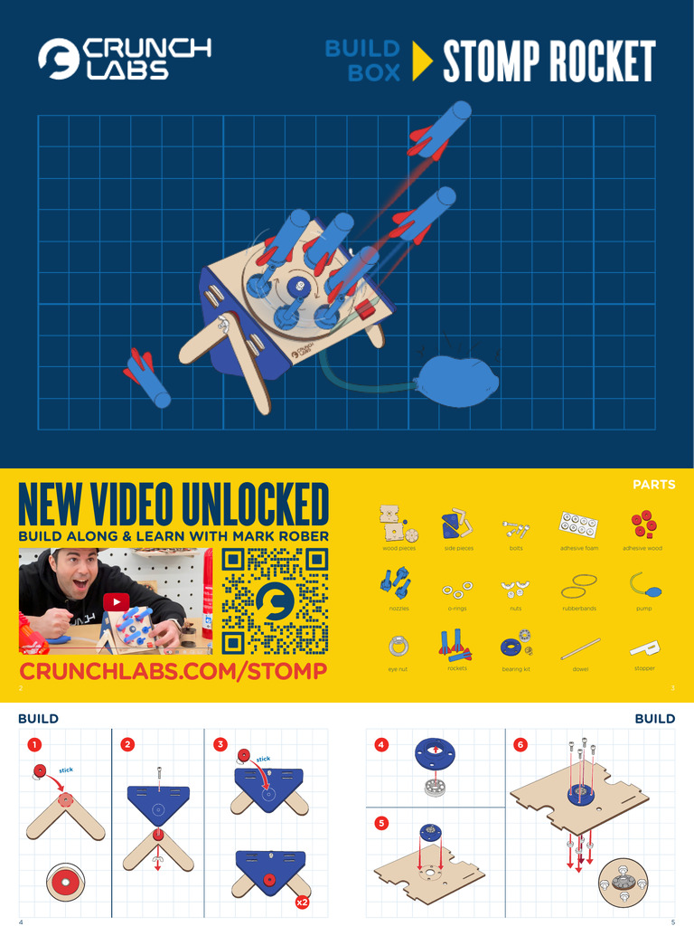 12.STOMP Instructions 11272022 | PDF | Pump | Rocket