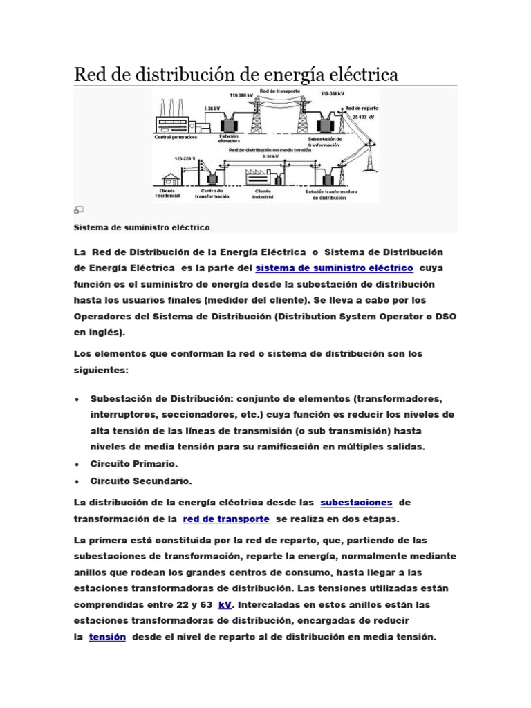 Red_de_distribucion_de_energia_electrica | PDF | Distribución de energía eléctrica ...