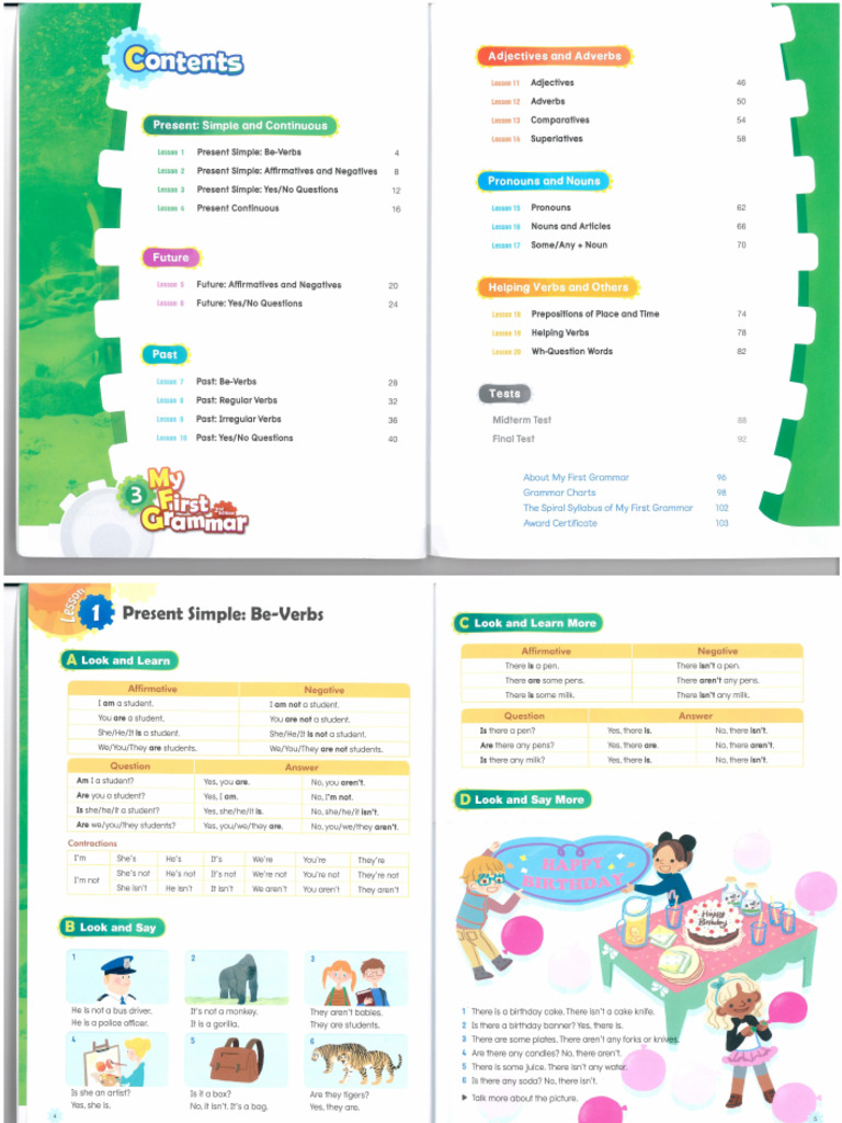 My First Grammar 3 SB | PDF