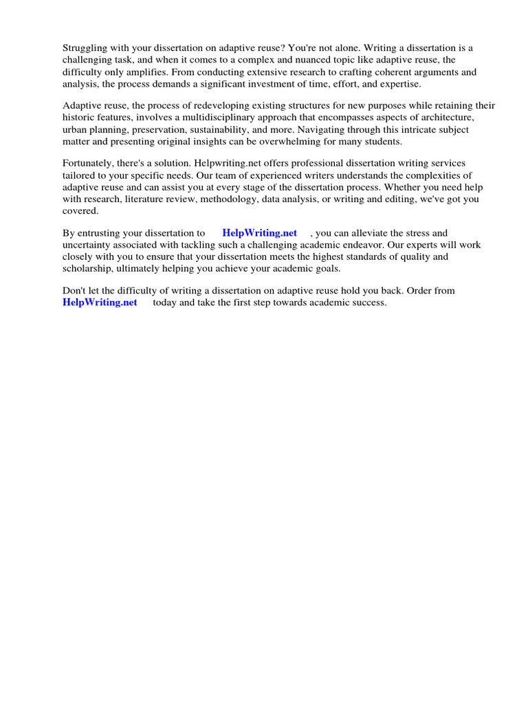 Dissertation On Adaptive Reuse | PDF | Art | Computers
