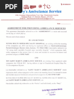 Ambulance Service Agreement Template | PDF | Emergency Medical Services ...