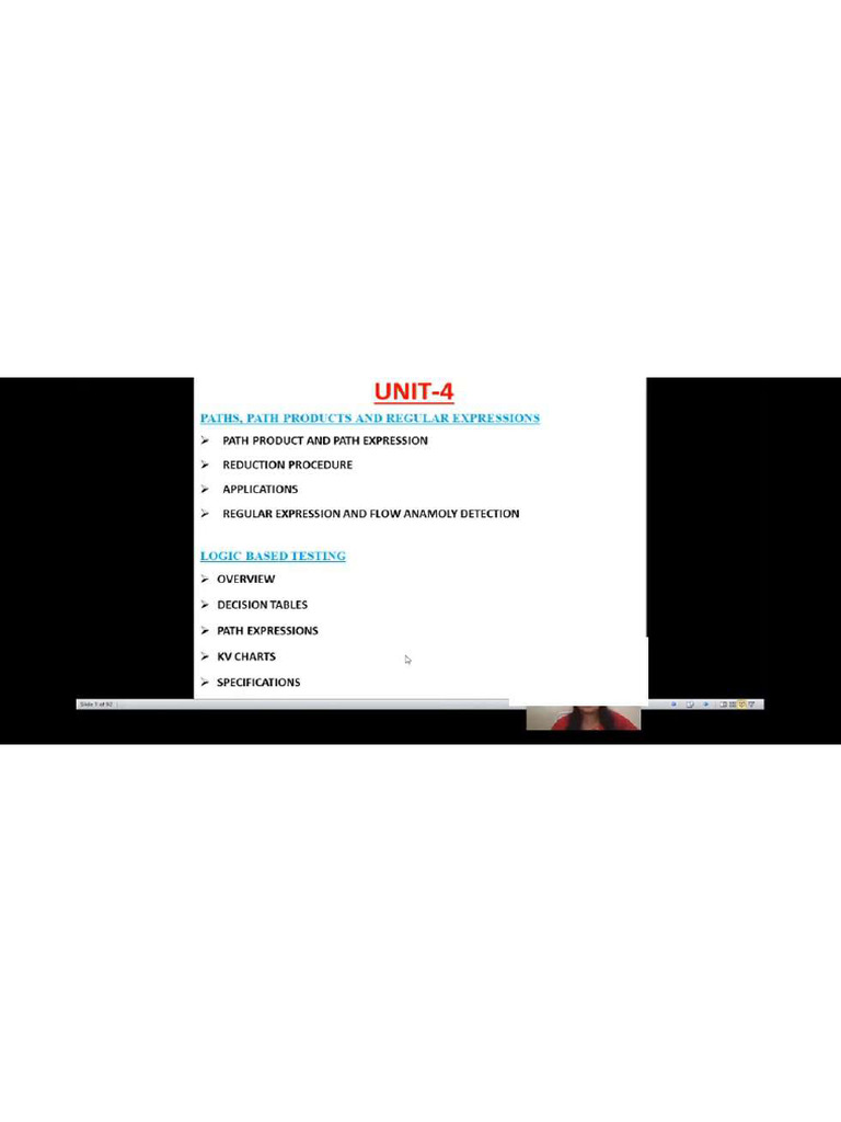 Software Testing Methodology JNTUH r18 | PDF