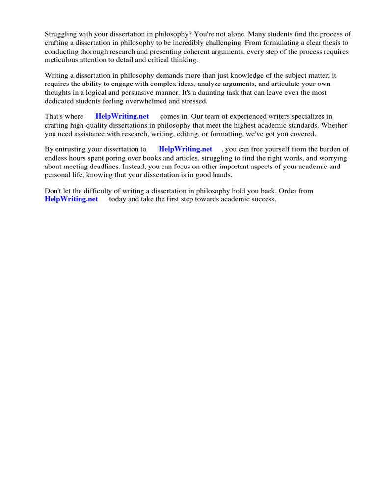 Dissertation Help for Philosophy Students | PDF | Scribd | World Wide Web