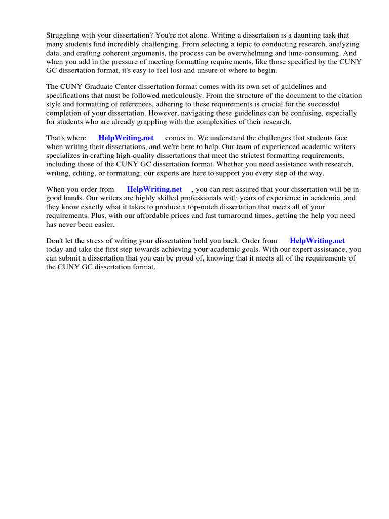 CUNY GC Dissertation Writing Help | PDF | Cloud Computing | Computing