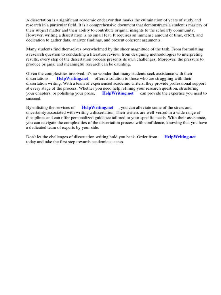 Dissertation Meaning | PDF | Thesis | Essays