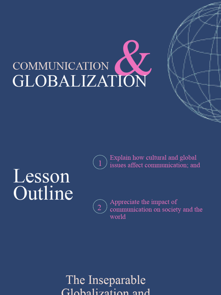 Purcom Chapter 2 | PDF | Communication | Globalization