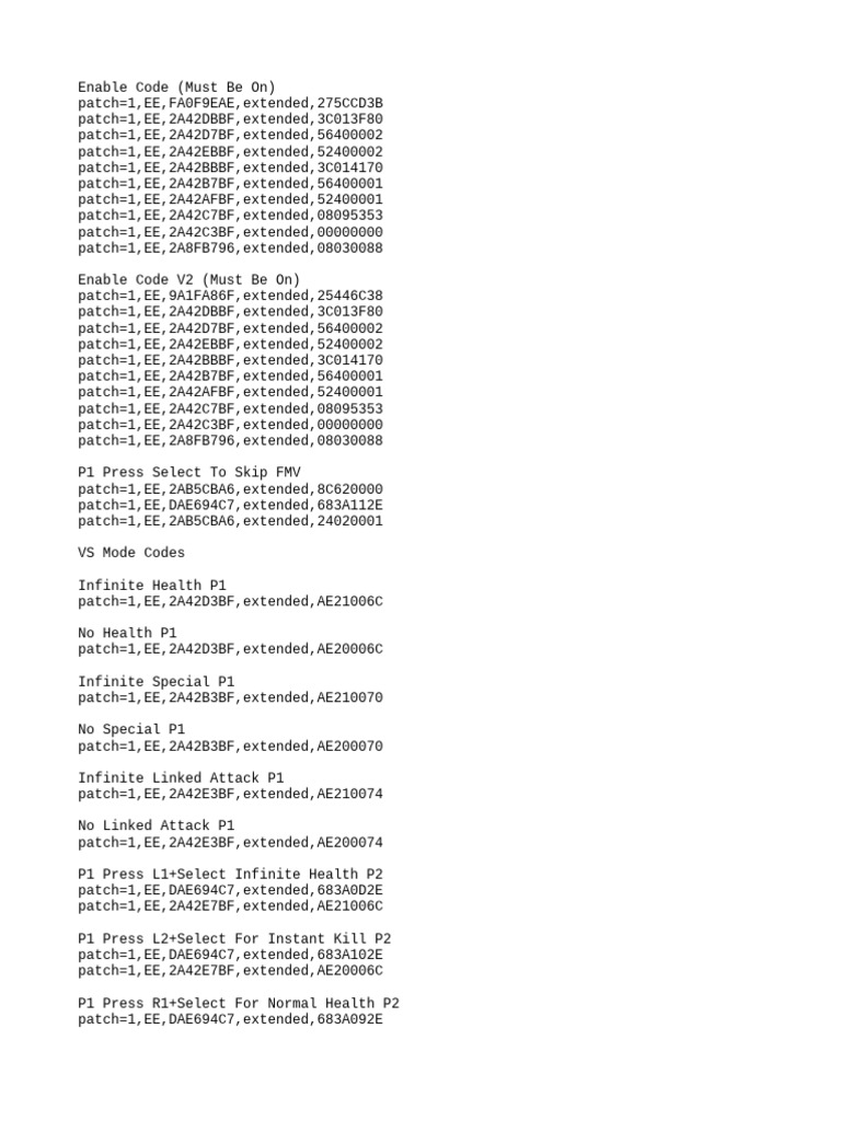 Sles-55605 C071D4C1 | PDF | Video Game Gameplay | Video Games