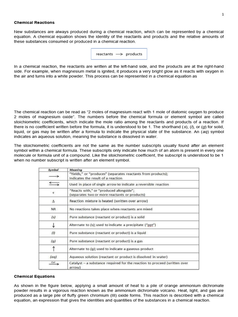 Gen Chem 1 Module 3 Lesson 3 | PDF | Chemical Reactions | Chlorine